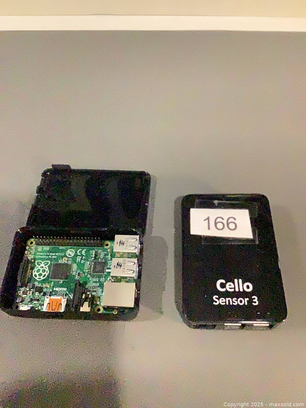 Two Raspberry Pi Model B+ V1.2 boards | Maxsold
