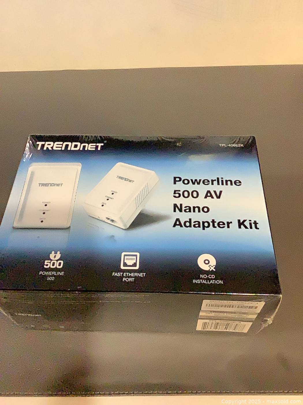 TRENDnet Powerline 500 AV Nano Adapter Kit | Maxsold