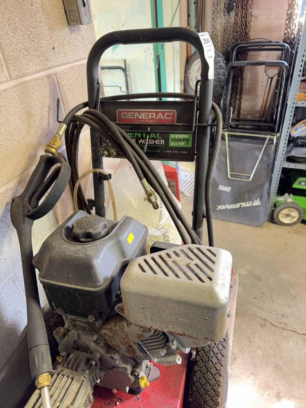 Generac gas pressure washer | Maxsold