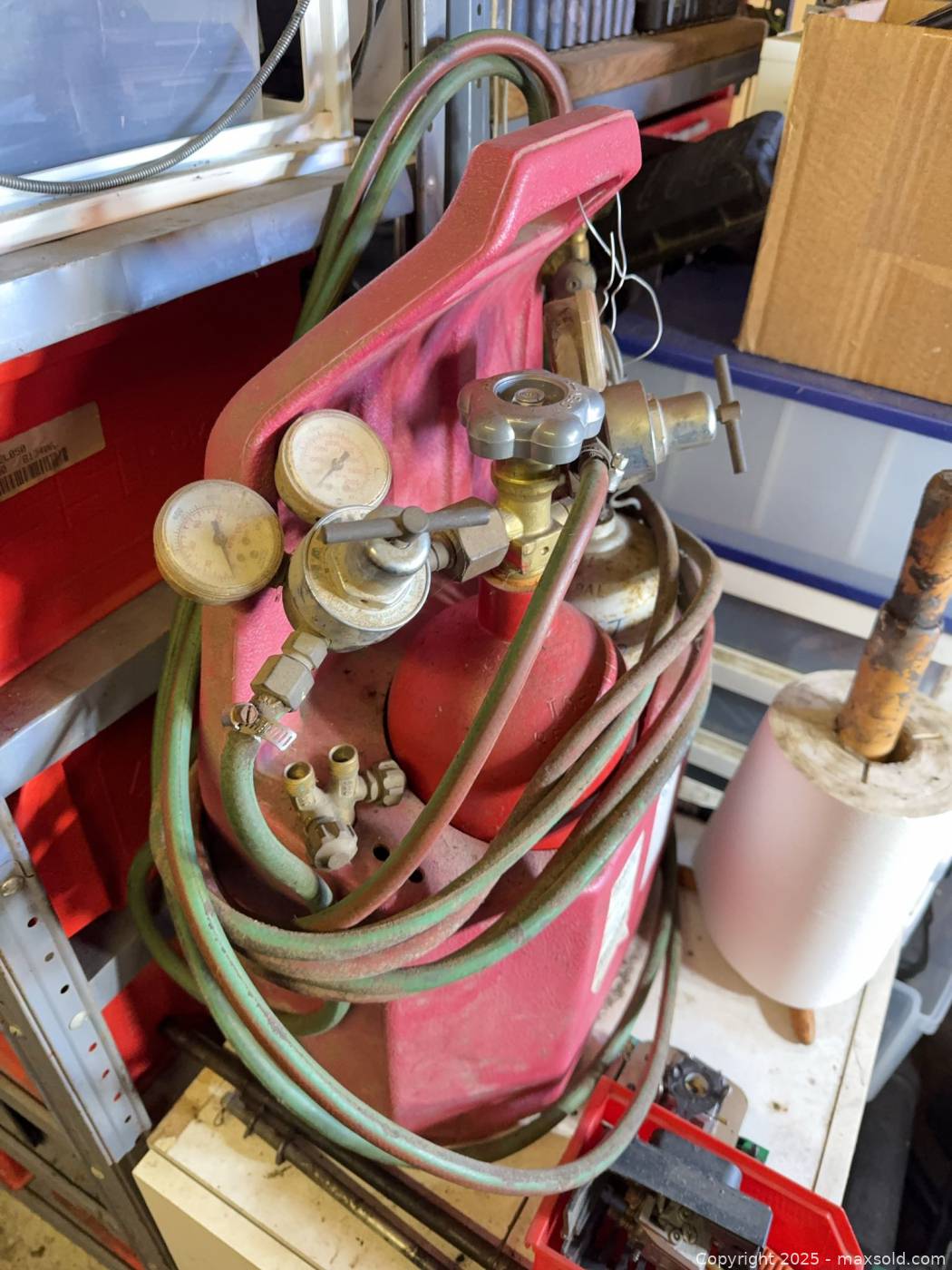 Spitfire portable oxy-fuel welding kit | Maxsold