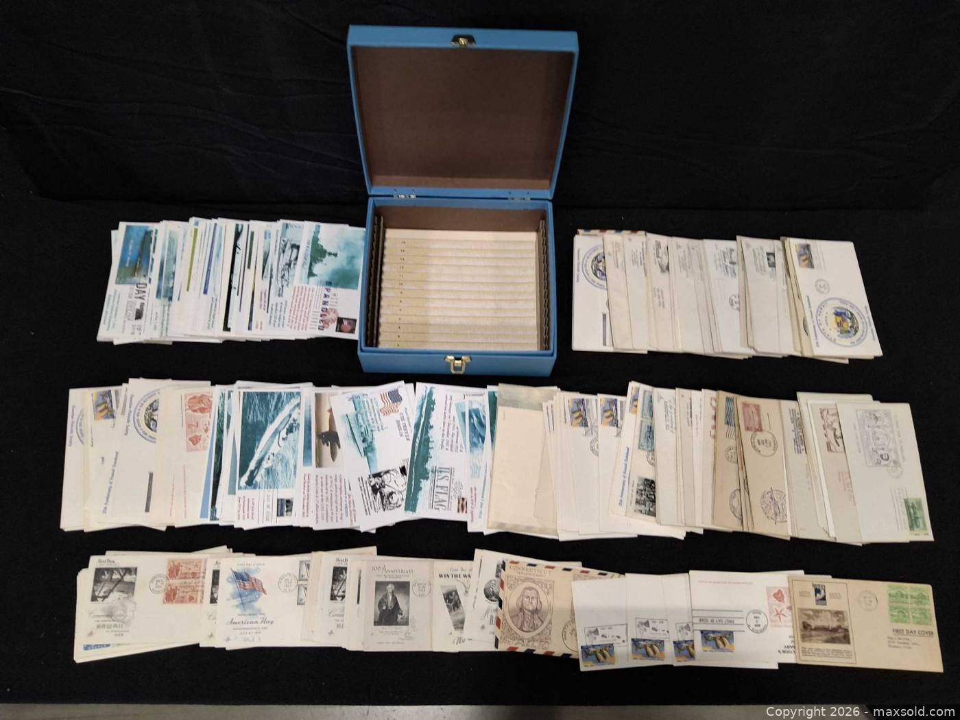 Box With Assorted First Day Cover Envelopes | Maxsold