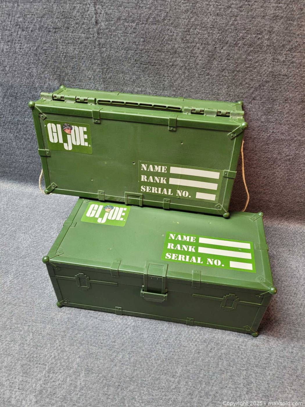 GI Joe storage boxes, figures, accessories | Maxsold