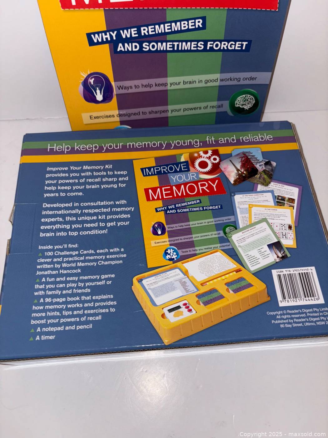 Improve Your Memory kit and hardcover book | Maxsold