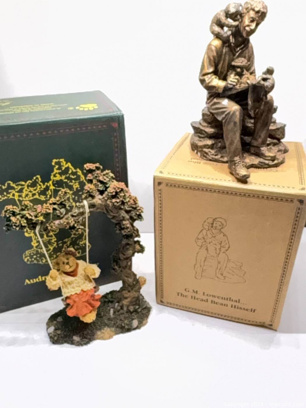 Boyds Bears Bearstone figurines with boxes | Maxsold