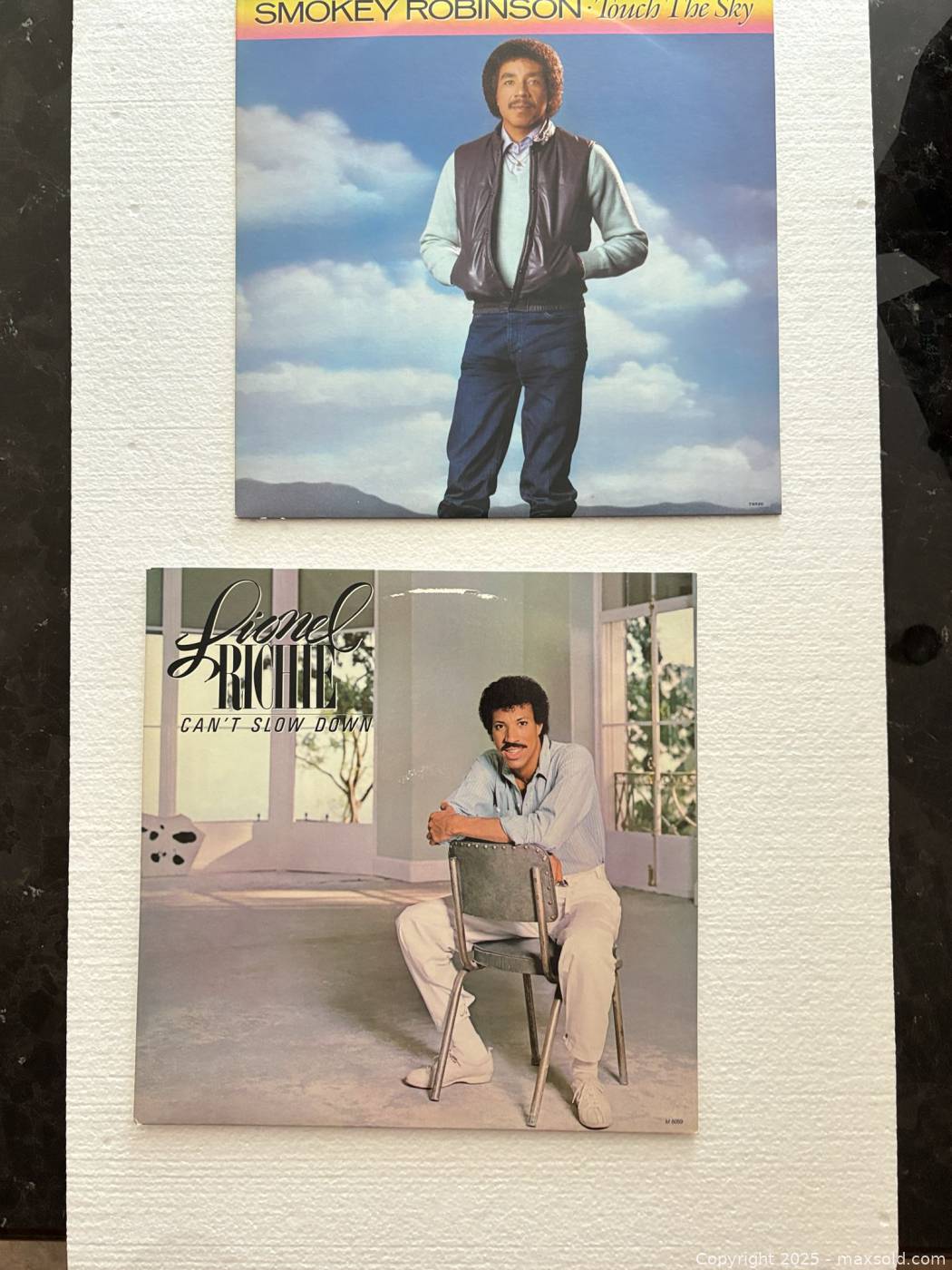 Smokey Robinson & Lionel Richie 12" LPs | Maxsold