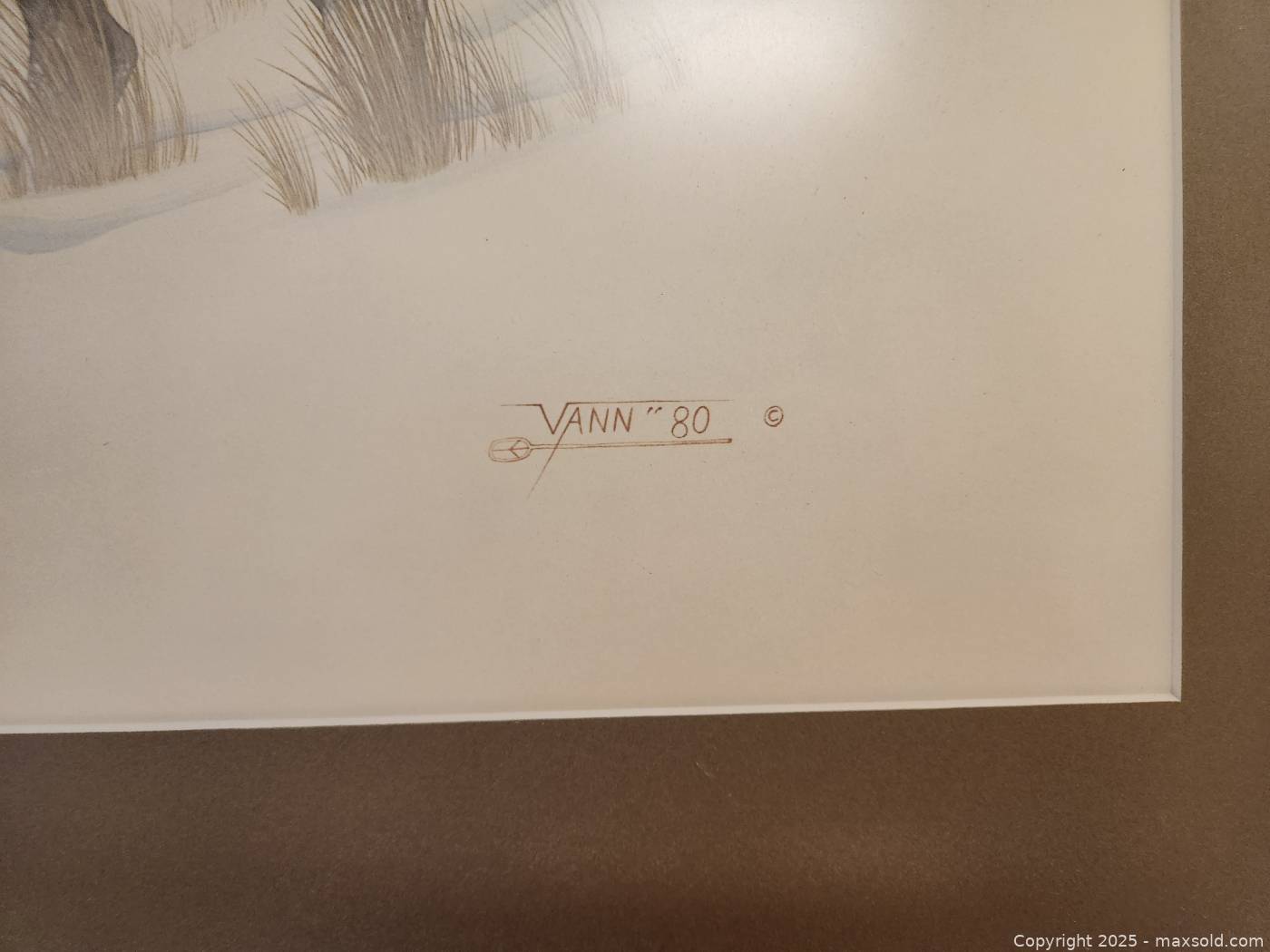 Donald Vann signed limited edition print 527/950 | Maxsold