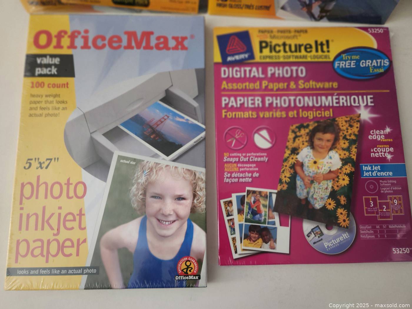 Kodak OfficeMax Picture It photo paper | Maxsold