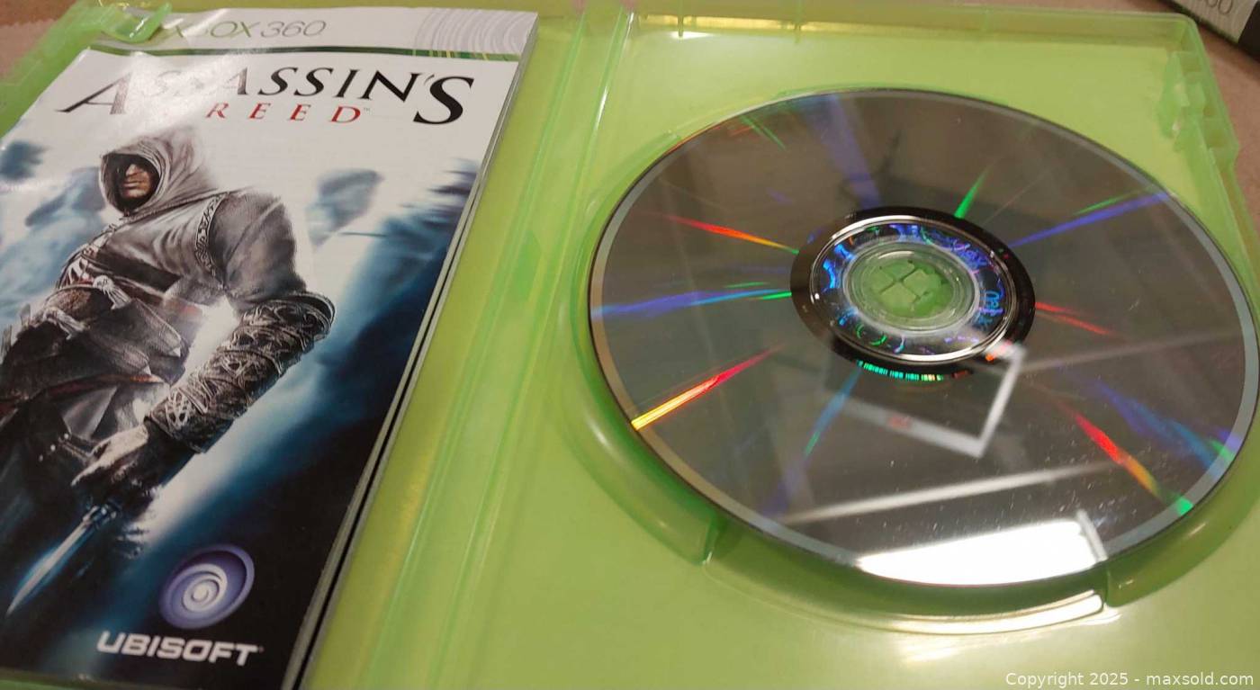 Xbox 360 Games, 5 Cases & Discs | Maxsold