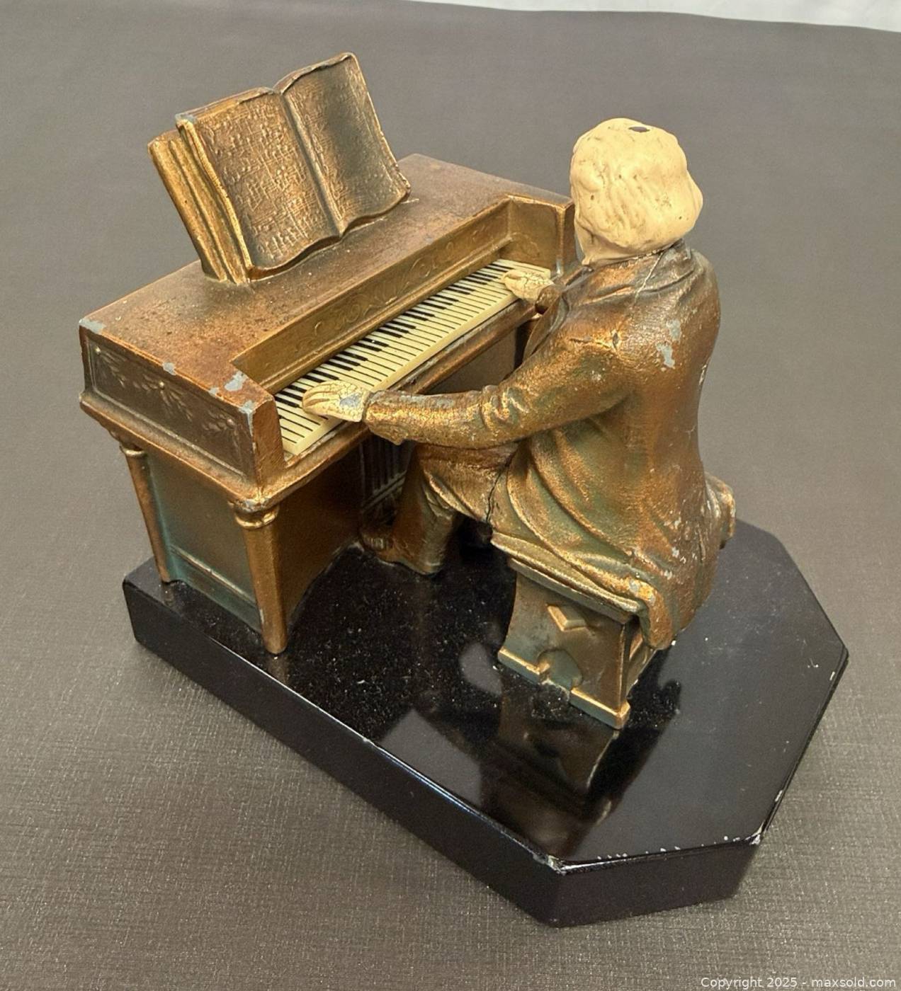 Pair JB Hirsch 1932 Beethoven Bookends | Maxsold