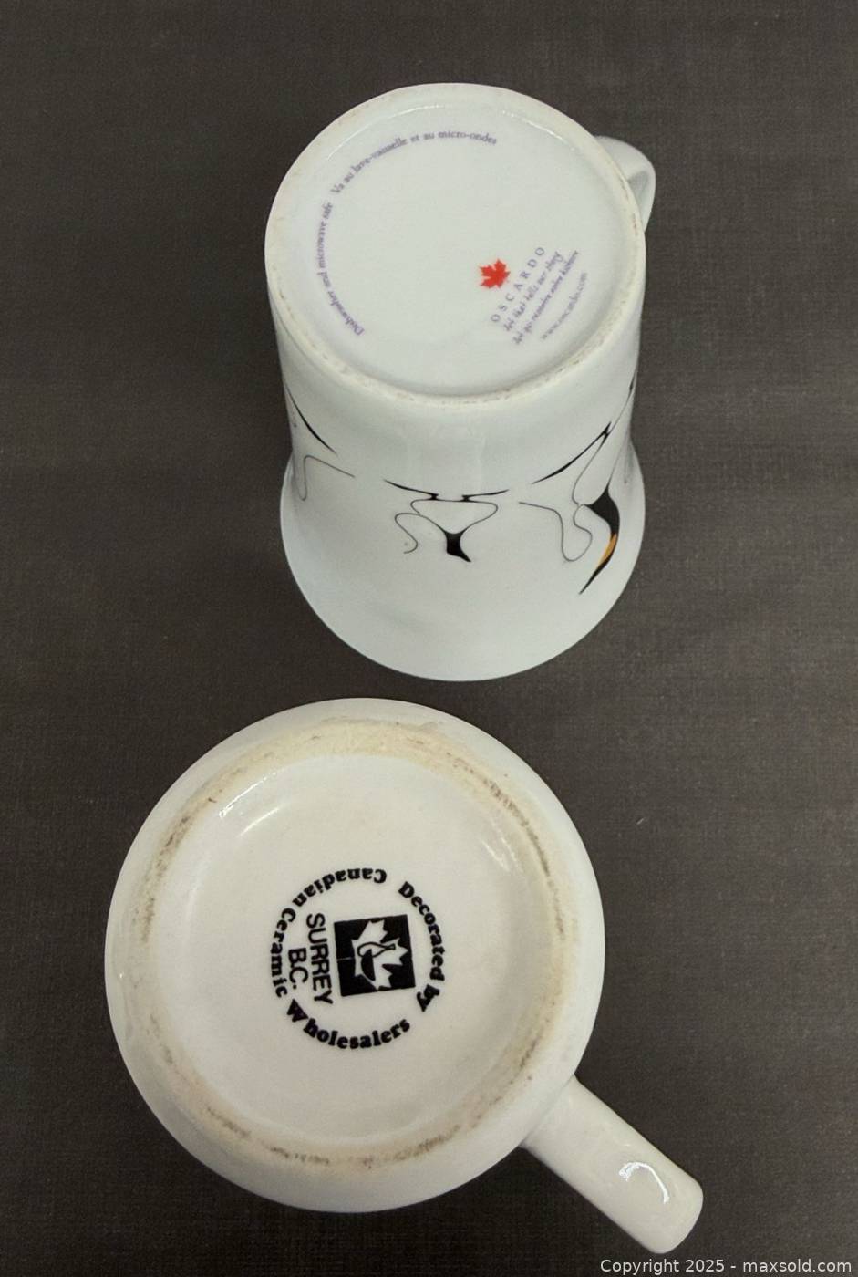Picasso Chee Chee UBC Art Mugs 4 pcs | Maxsold
