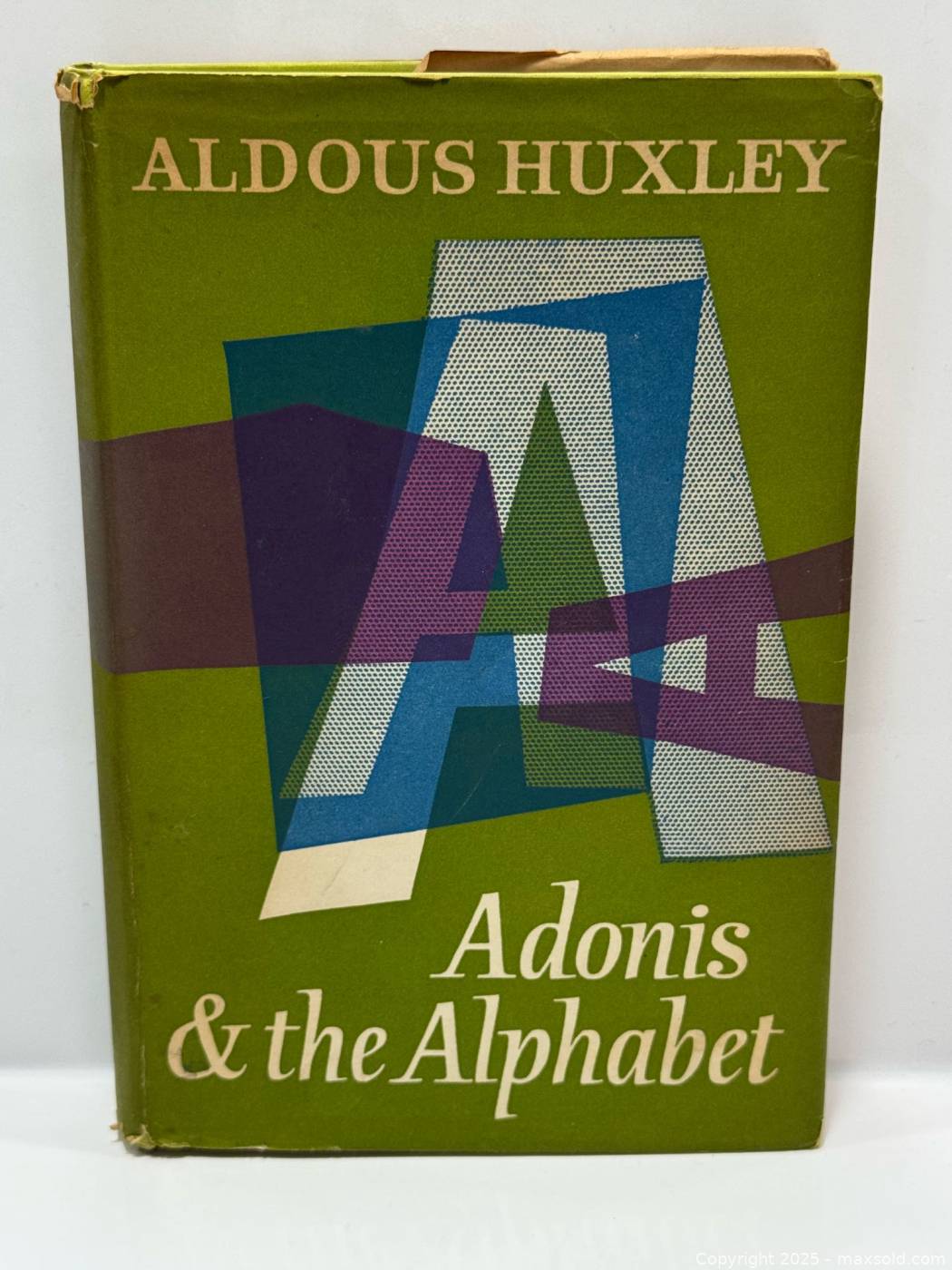 Aldous Huxley Adonis & the Alphabet 1st, Ends and Means 6th | Maxsold