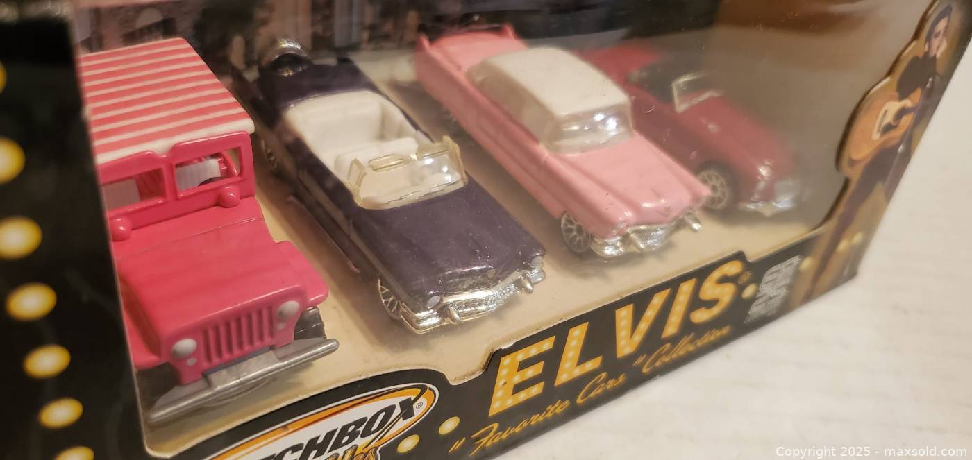 2001 Matchbox Elvis Favorite Cars 4-Piece Set | Maxsold