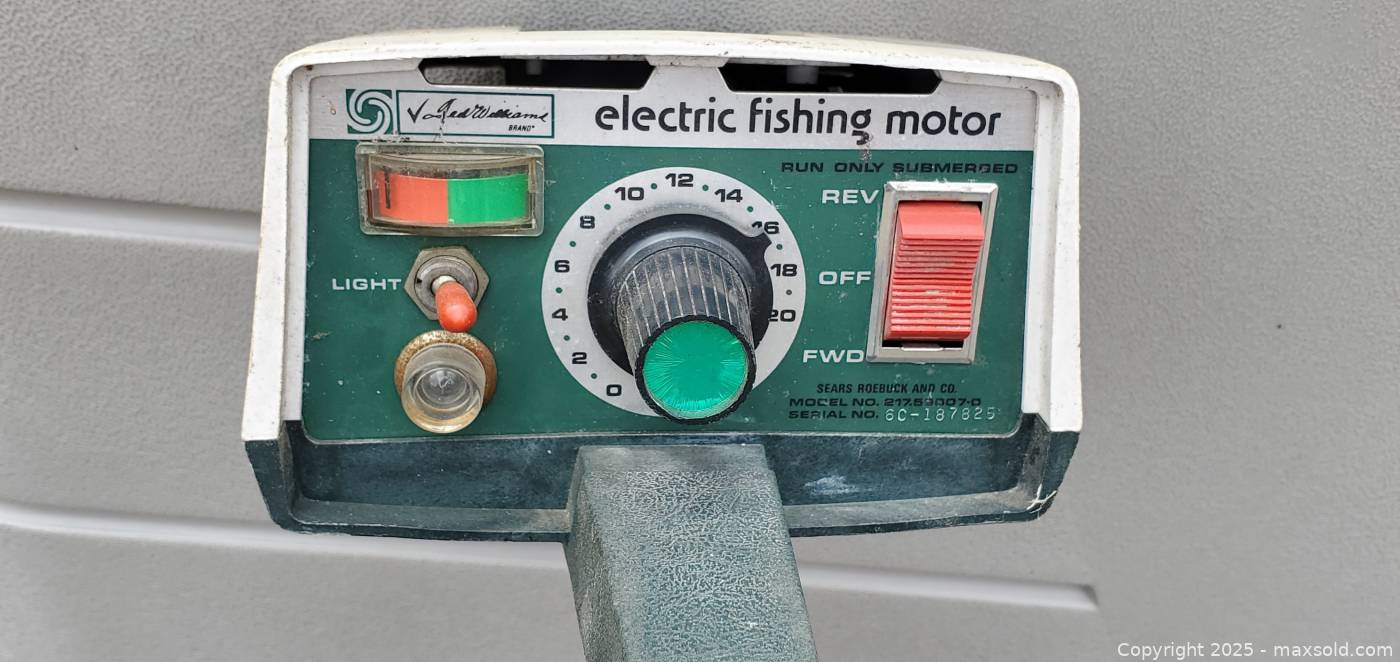 Ted Williams solid state electric trolling motor | Maxsold