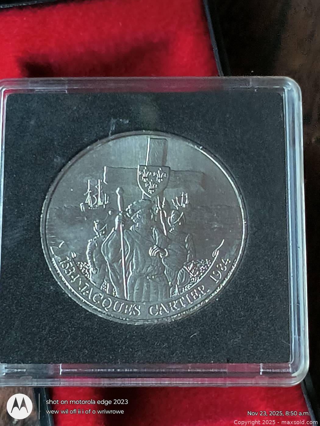 1984 Canada Jacques Cartier Dollar Coin in Capsule | Maxsold