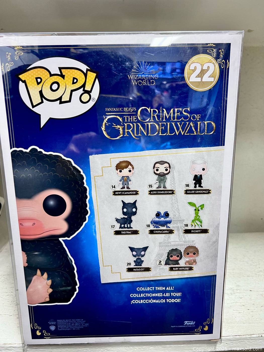 Giant Niffler Funko Pop #22 Crimes of Grindelwald Target Exclusive ...