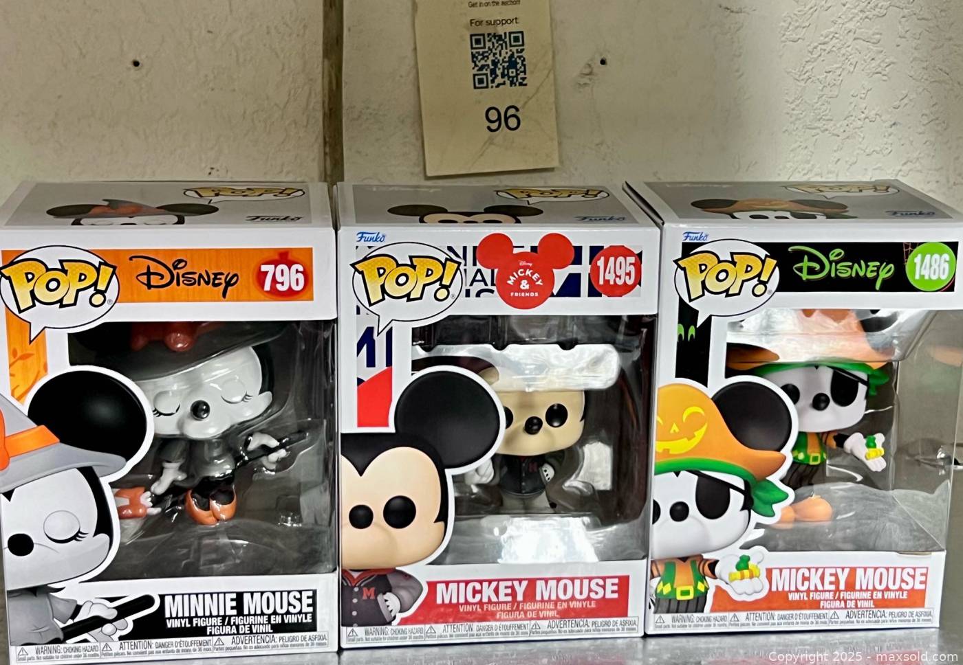 Mickey & Minnie Funko Pop trio | Maxsold
