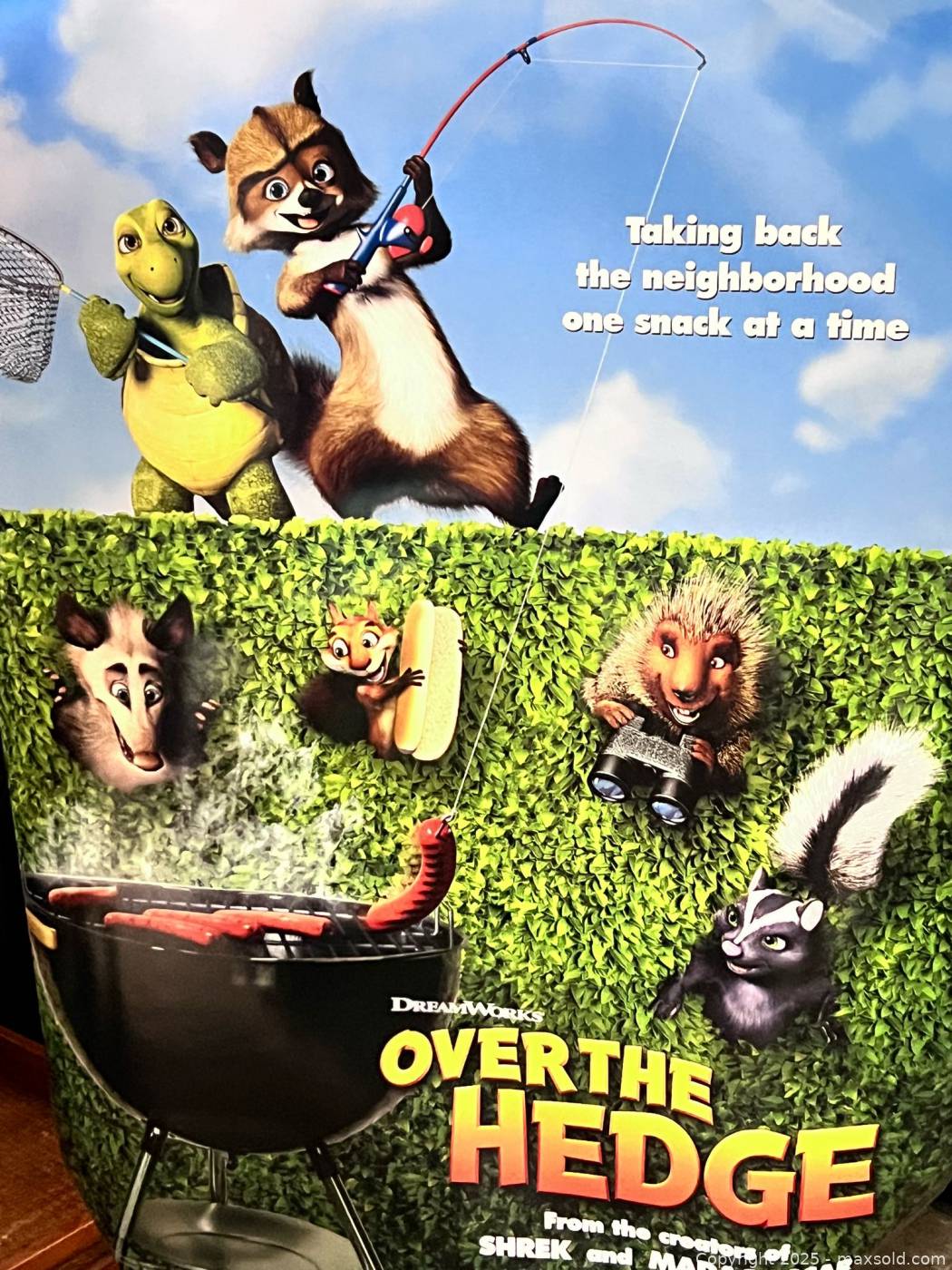 Over the Hedge double-sided one-sheet poster 27x40 | Maxsold