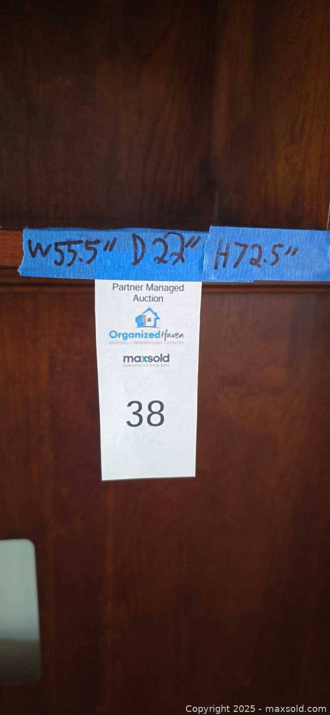 Ethan Allen entertainment center TV cabinet | Maxsold