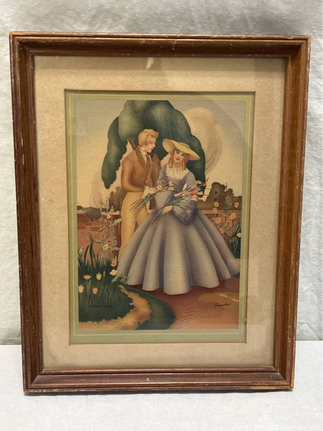 Pair of Morris & Bendien Victorian Garden Prints | Maxsold