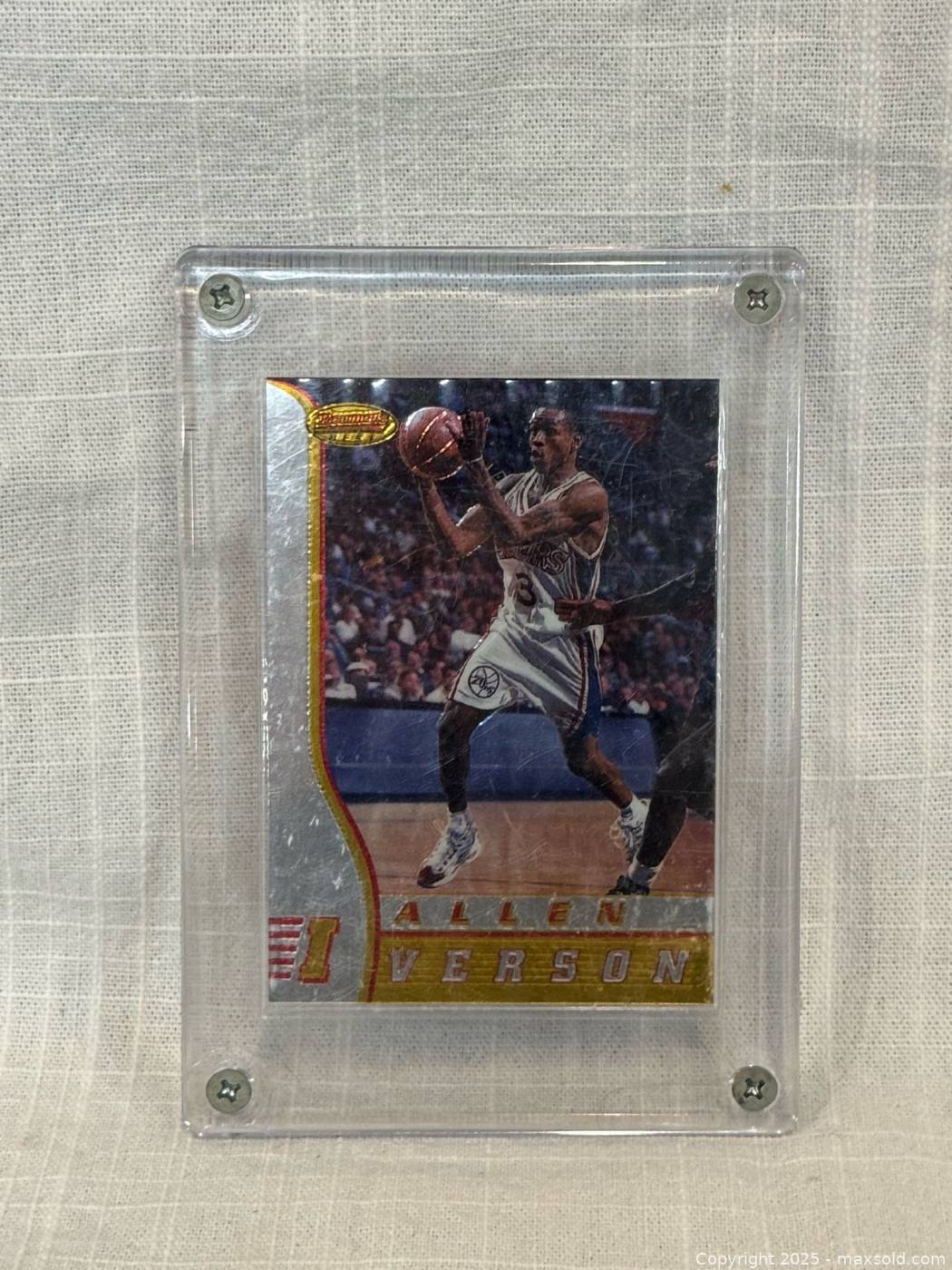 1996 Bowman's Best Allen Iverson Rookie Card | Maxsold