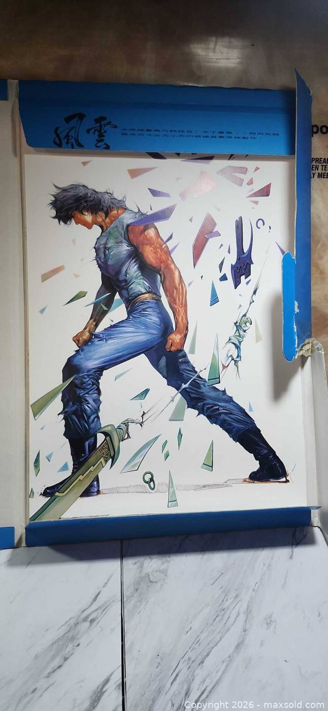 30 anime art posters | Maxsold