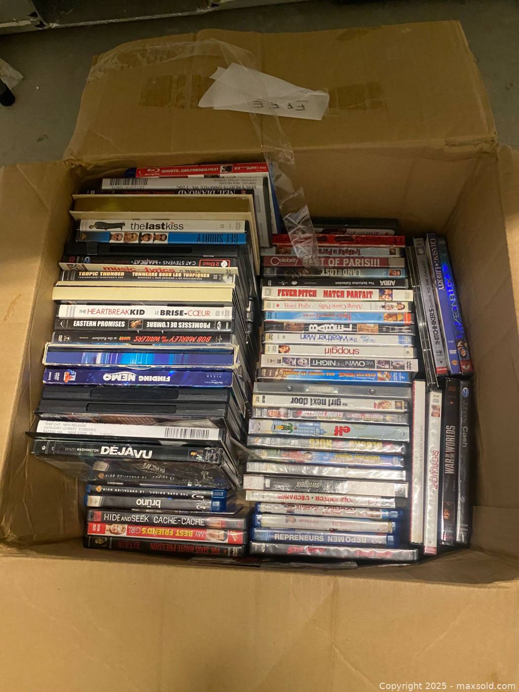 Large mixed DVD collection over 100 titles | Maxsold