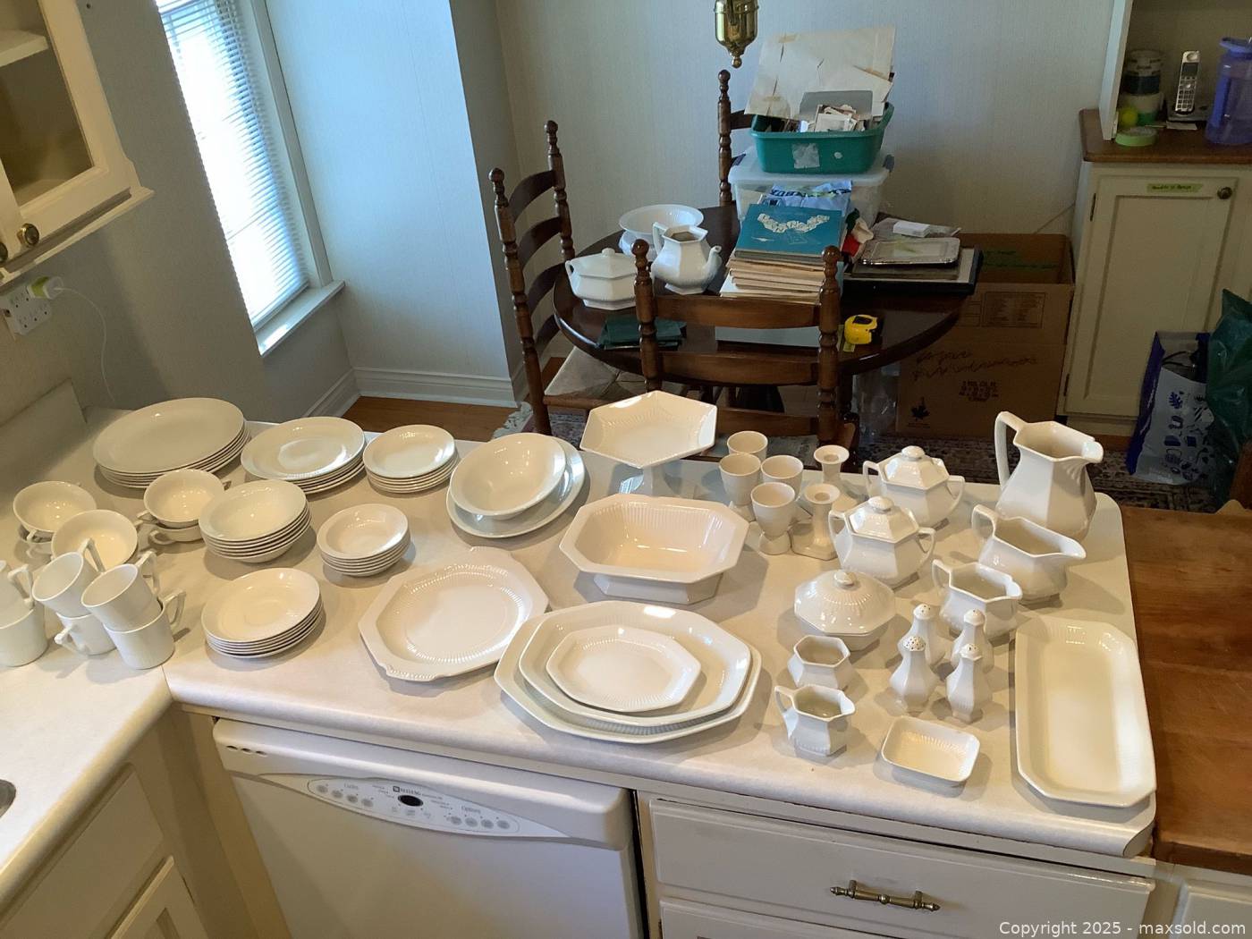 William Adams Real English Ironstone dinnerware set ~60 pcs | Maxsold