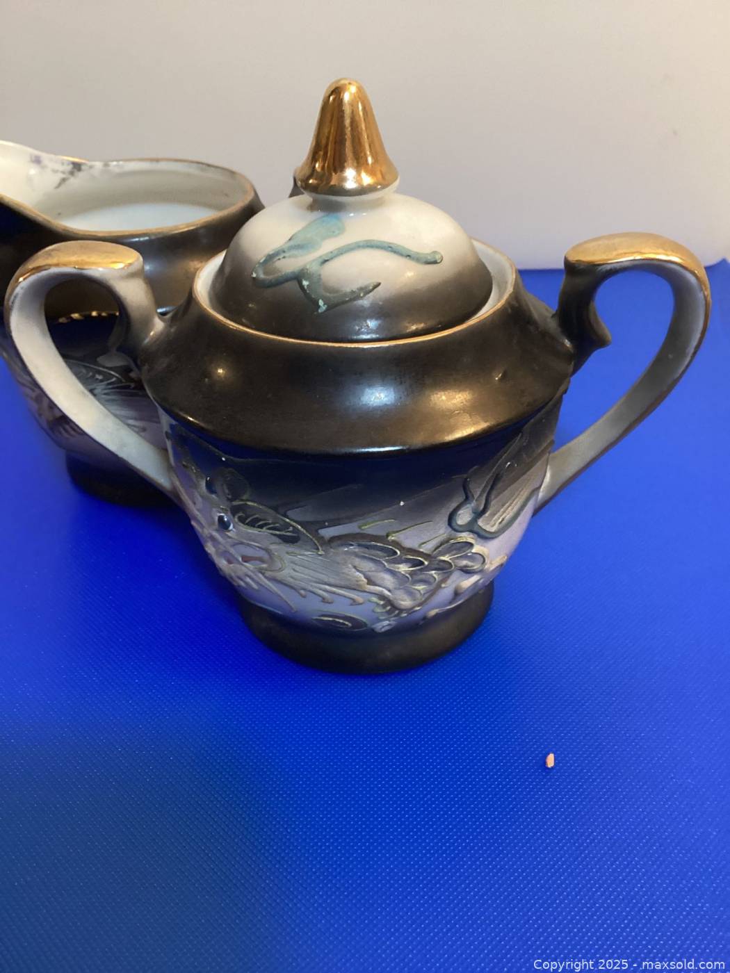 Japanese Moriage Dragonware Tea Set | Maxsold