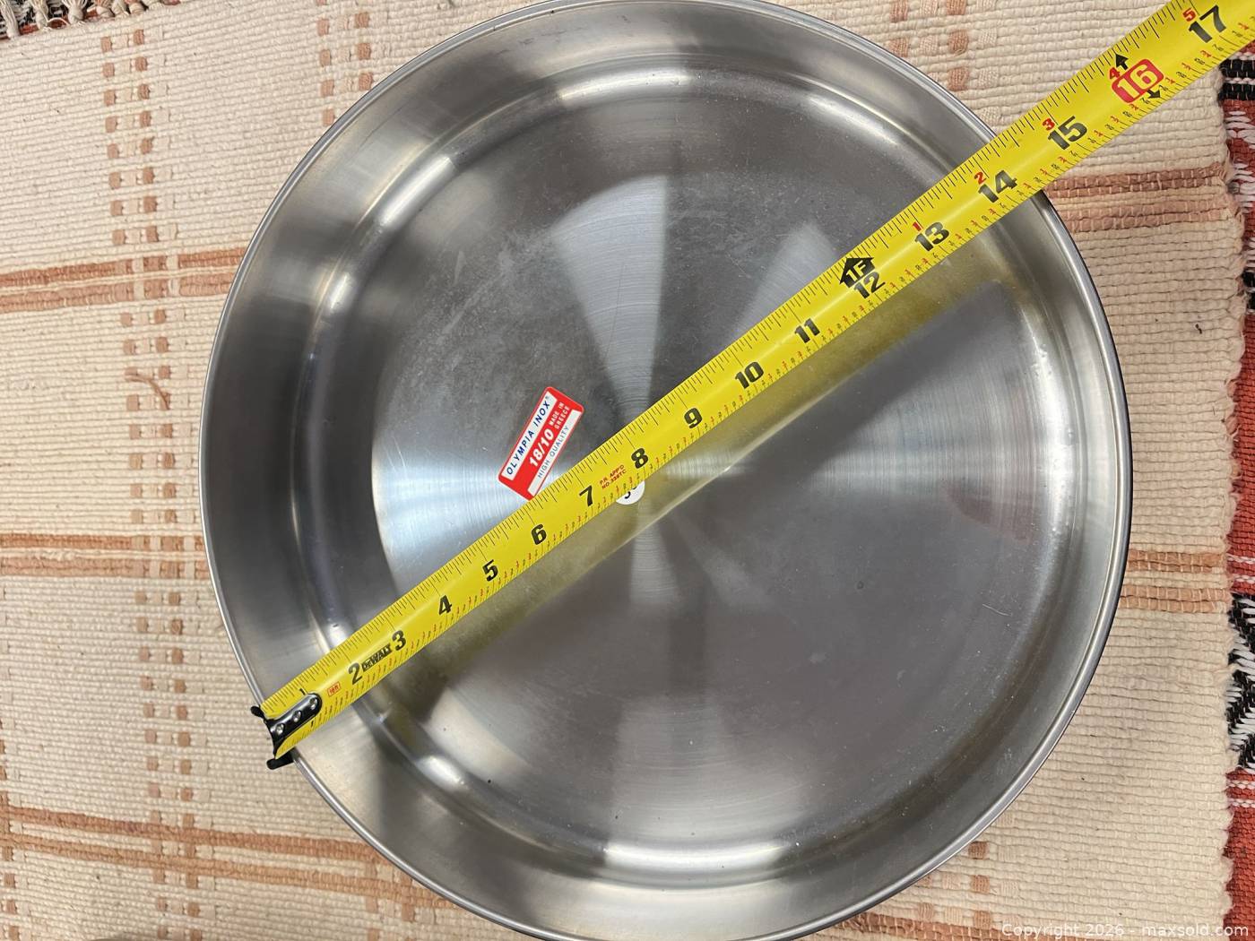 Pyrex loaf dish, Olympia Inox 14" dish, springform pan, 12"x20"x6 ...