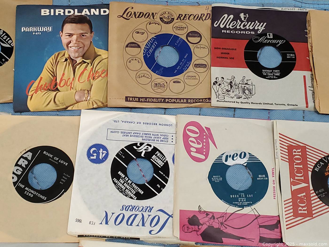 7-inch 45 RPM Vinyl Singles Collection | Maxsold