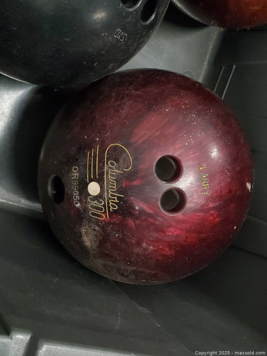 Vintage Bowling Balls, Set Of 3 | Maxsold