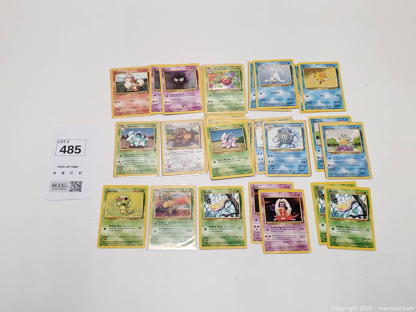 Vintage 1990s Pokémon Trading Cards Assortment | Maxsold