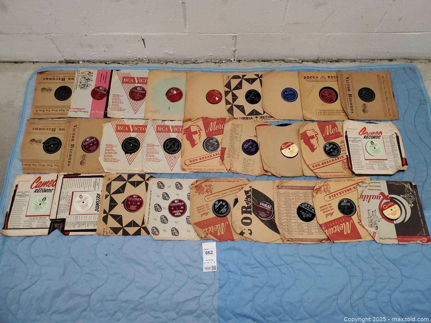 Shellac 78 RPM Record Collection | Maxsold