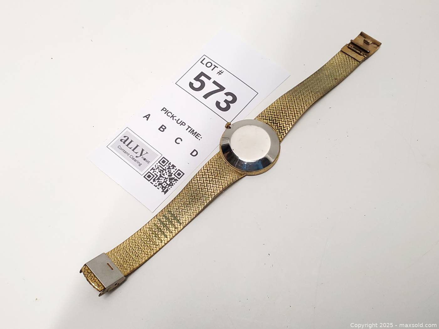 Gold-tone Hamilton, Pierre Remy, coin dial watches | Maxsold