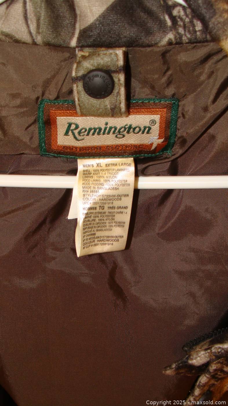 Remington XL Camouflage Hunting Jacket | Maxsold