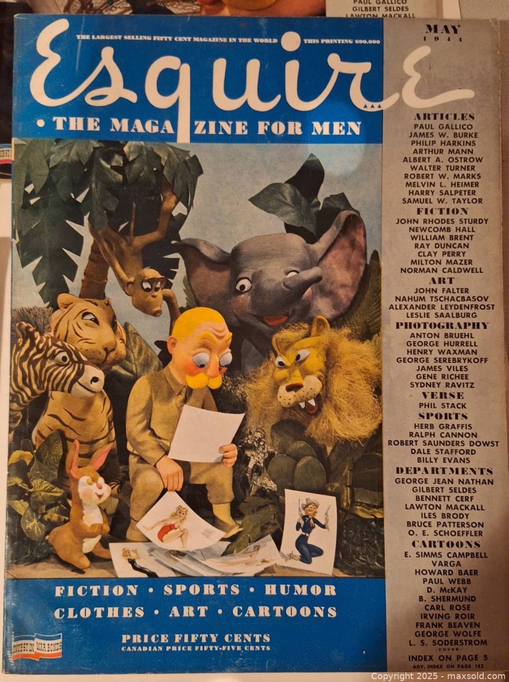 Vintage Esquire Magazines 1942-1954 (6) | Maxsold
