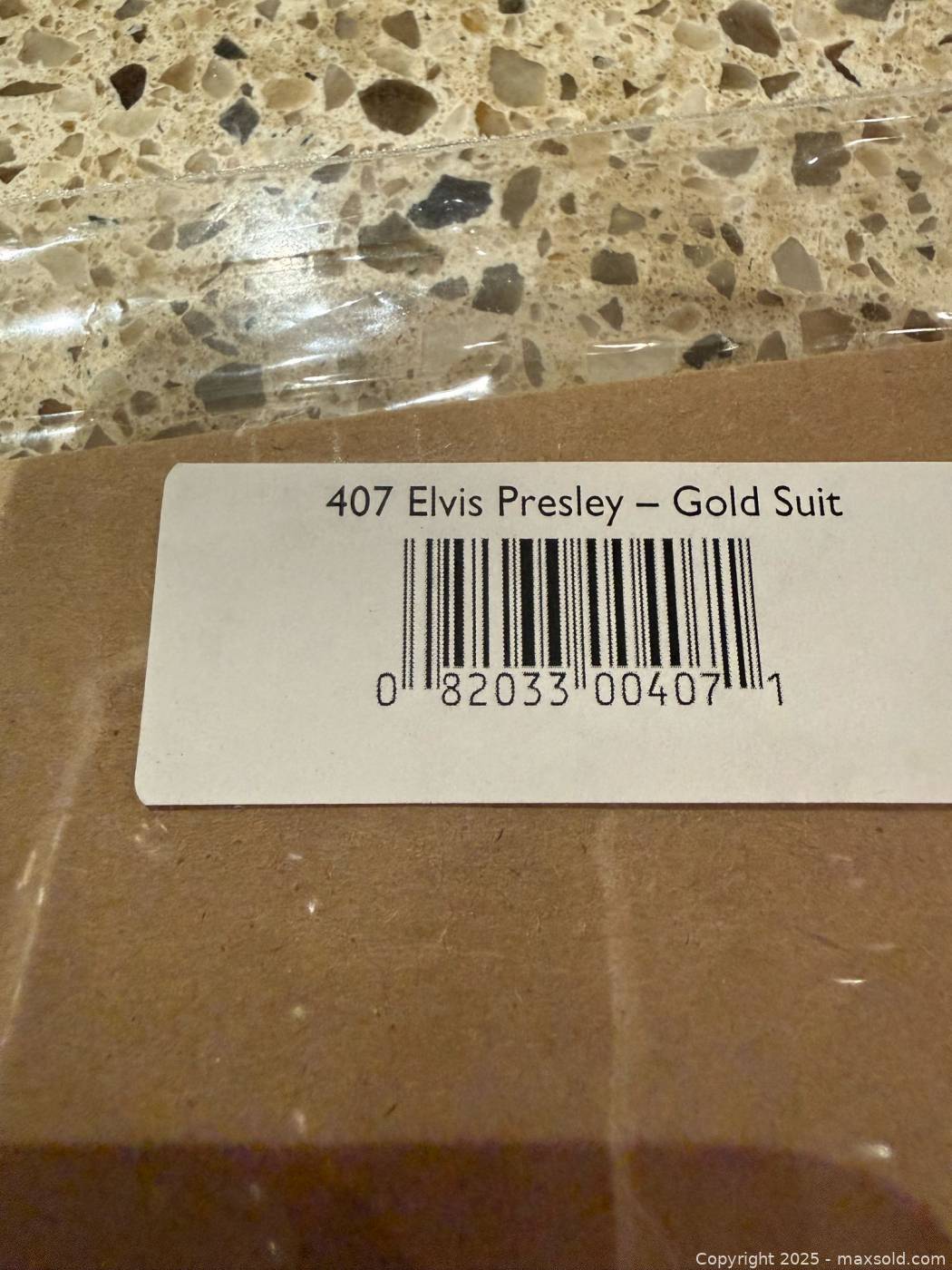 Elvis Presley Gold Suit Life-Size Cardboard Standee | Maxsold