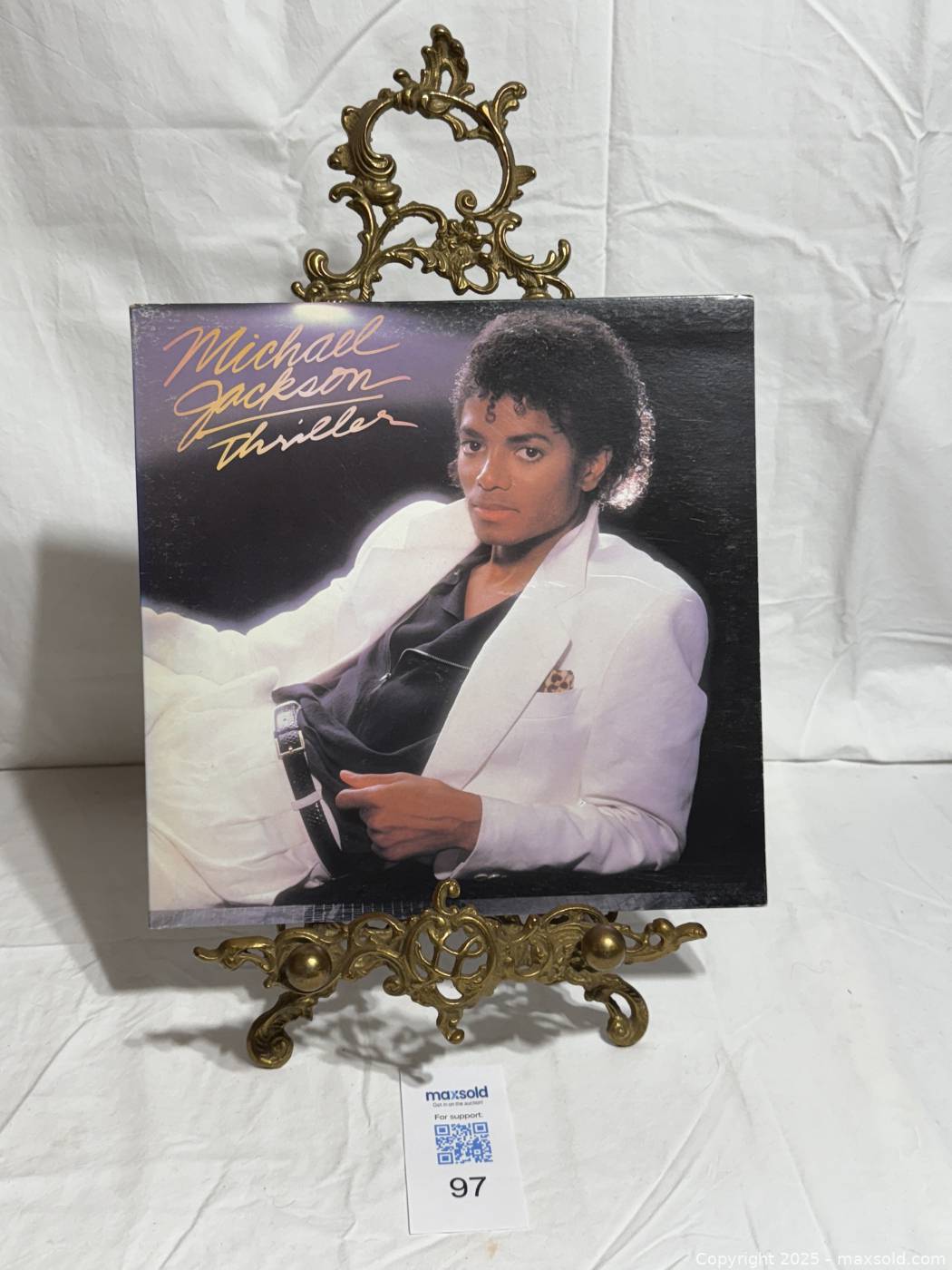 Michael Jackson Thriller vinyl LP 1982 | Maxsold