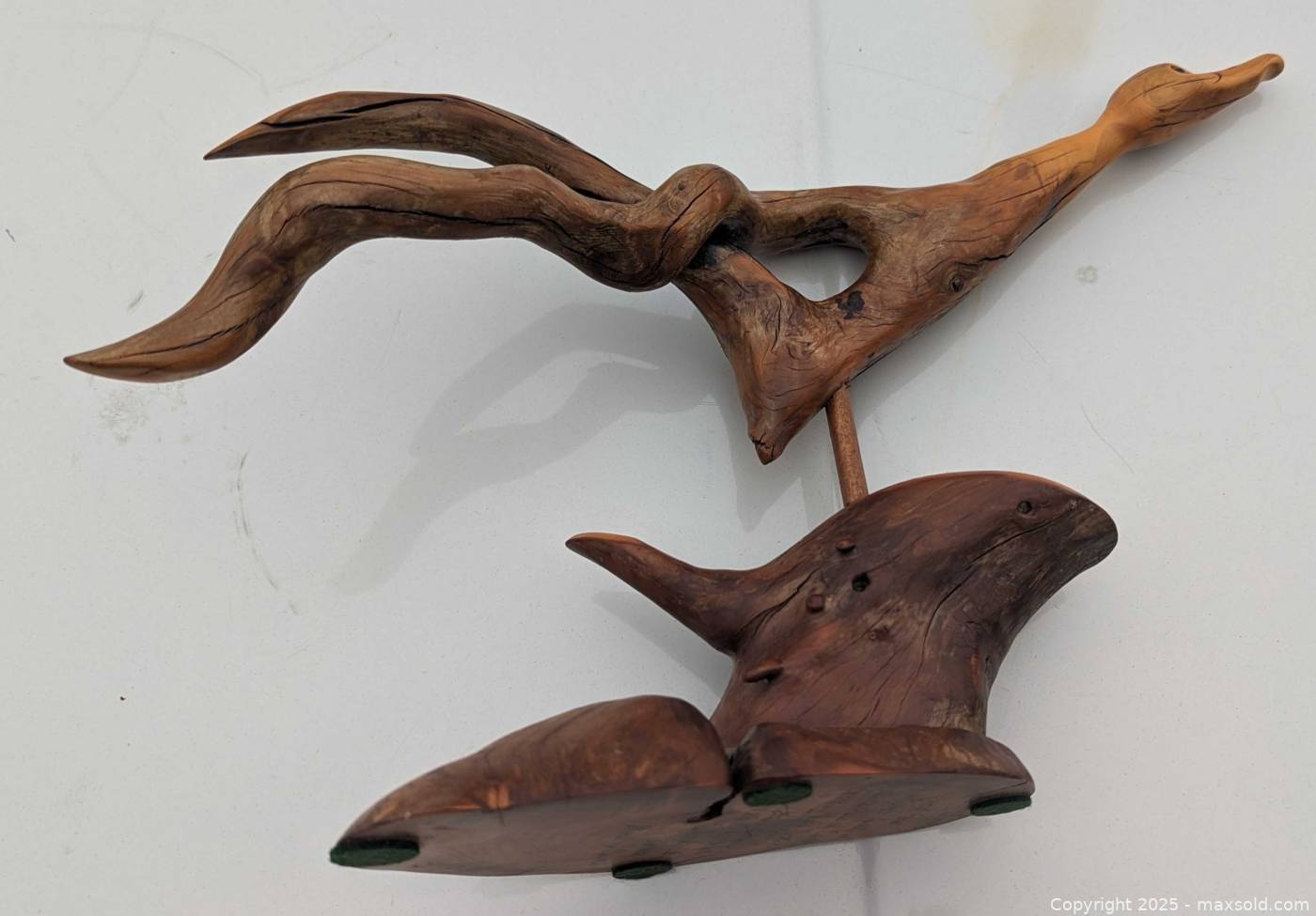 Noble Needham Driftwood Duck Sculpture | Maxsold