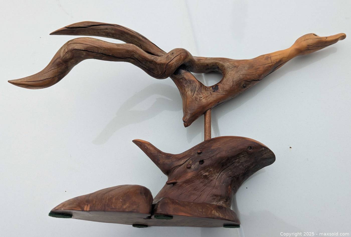 Noble Needham Driftwood Duck Sculpture | Maxsold