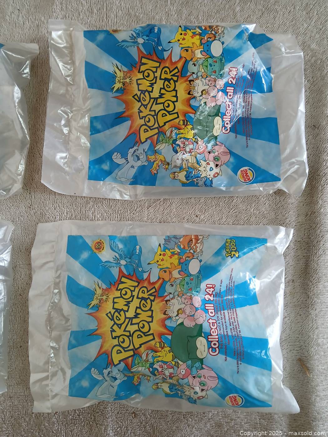 Sealed Pokémon Power card packs, 4 | Maxsold