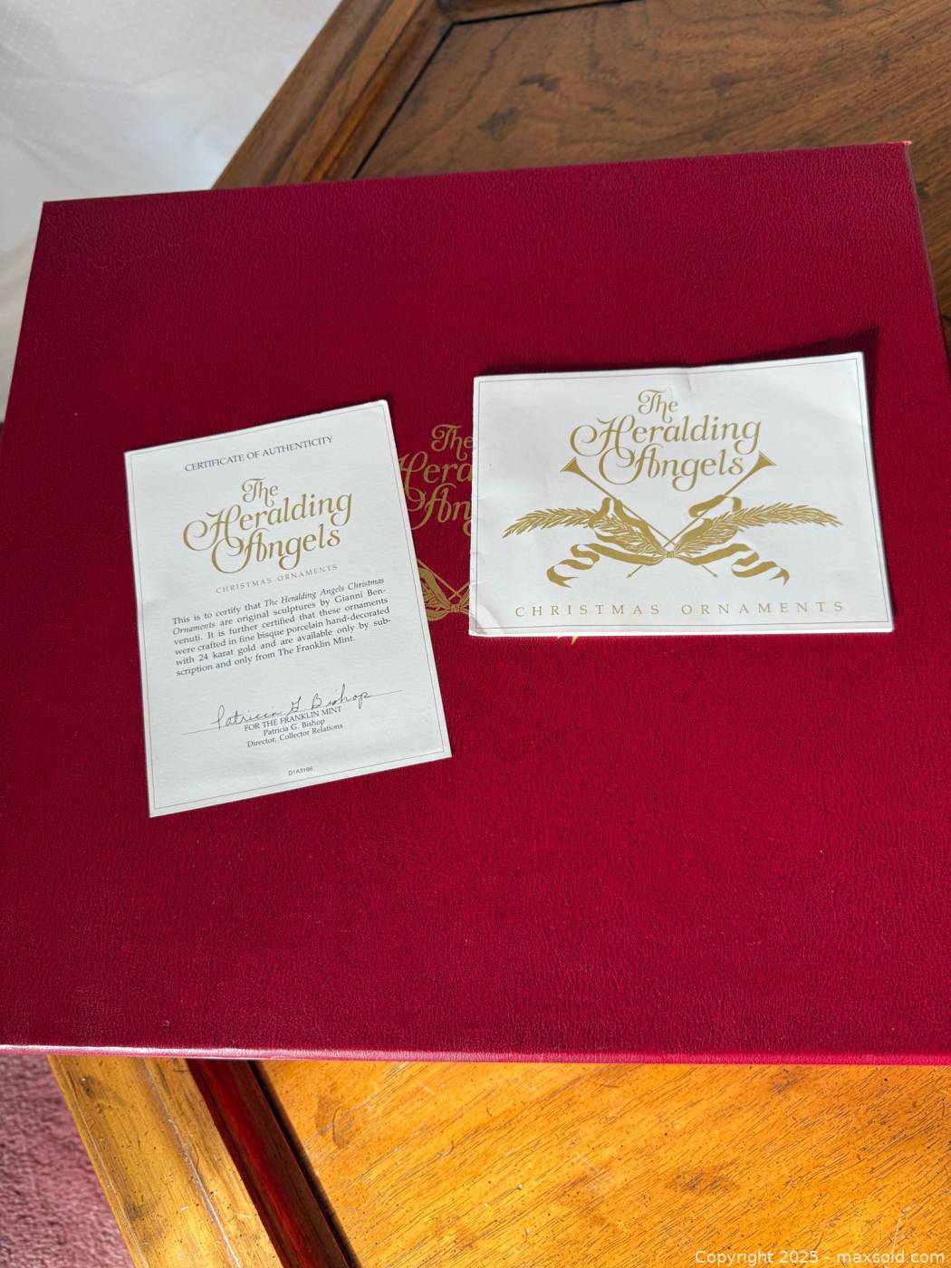 Franklin Mint The Heralding Angels ornament collection | Maxsold