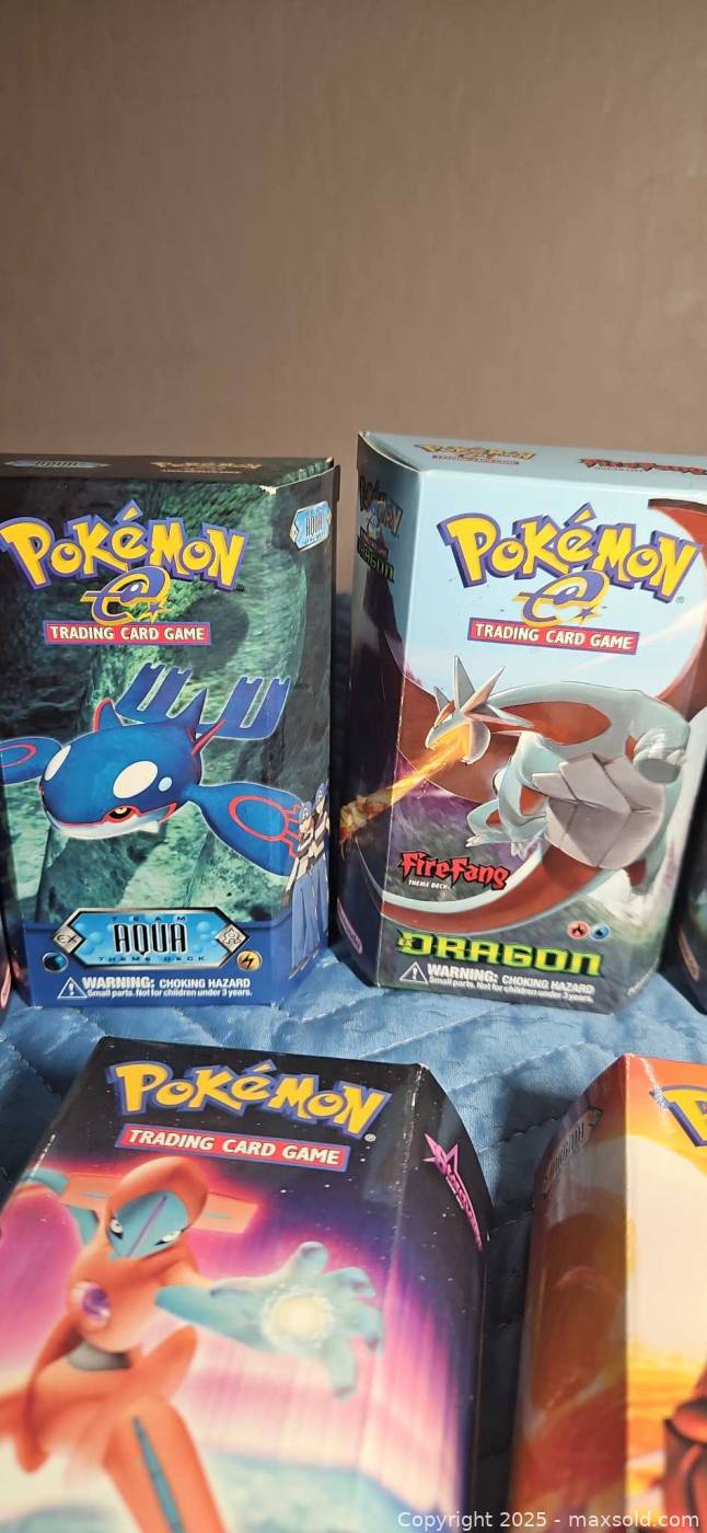 Pokémon TCG EX-era deck boxes | Maxsold