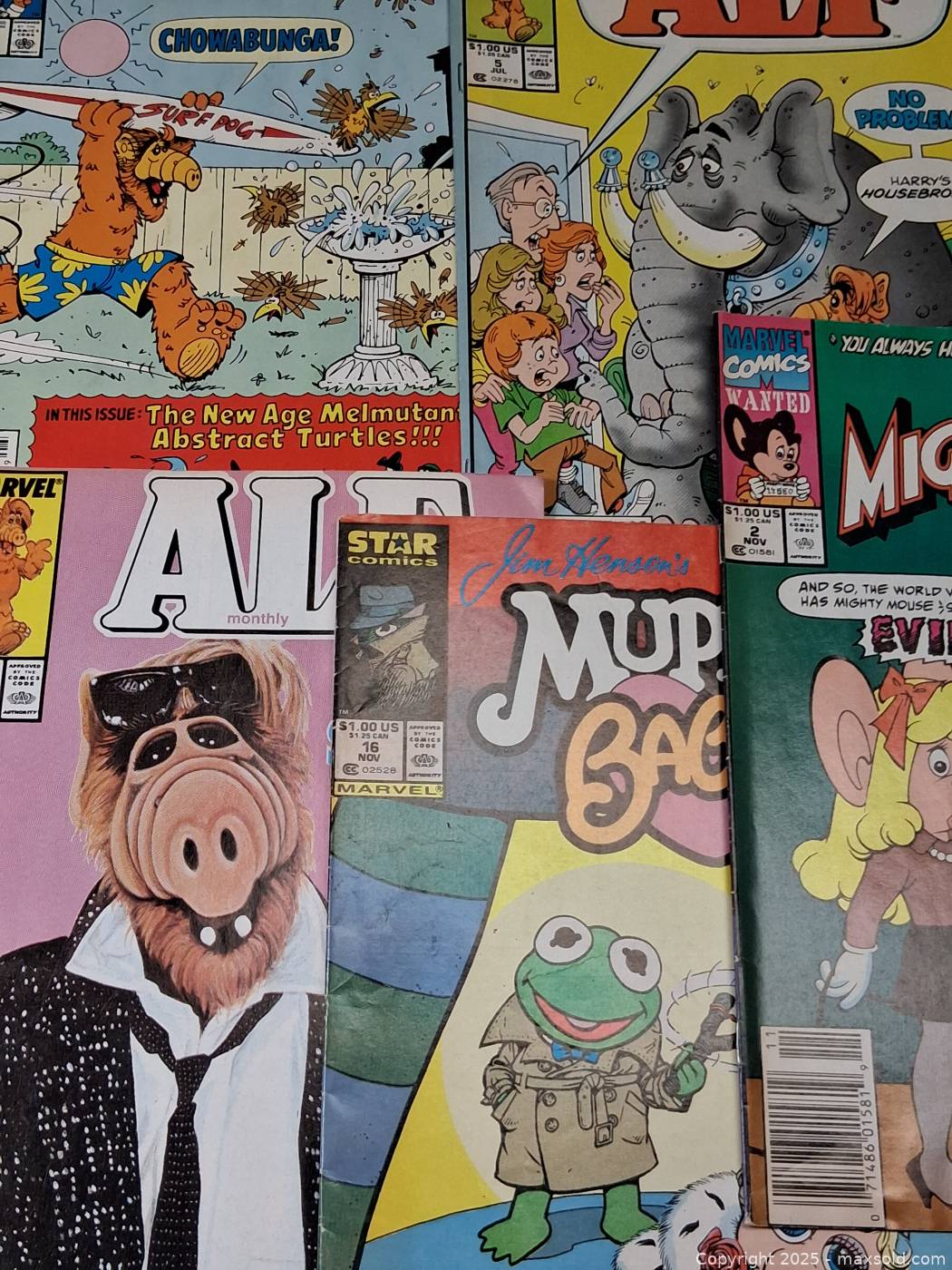 ALF, Mighty Mouse, Muppet Babies Comics | Maxsold