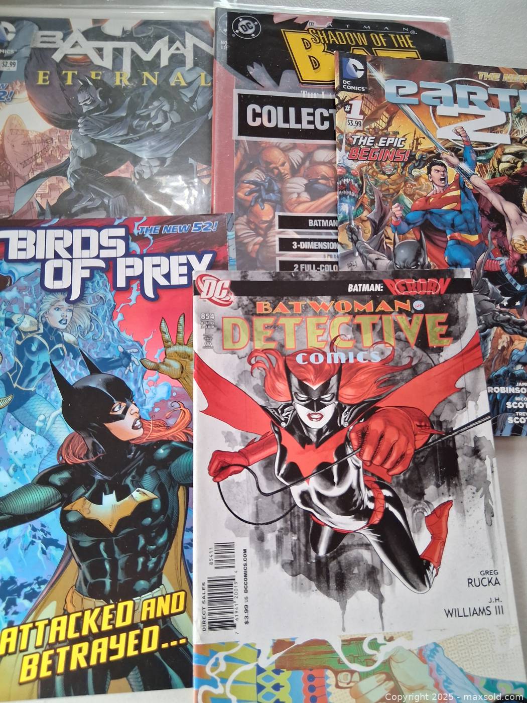 DC Comics single-issue comic lot – 5 | Maxsold