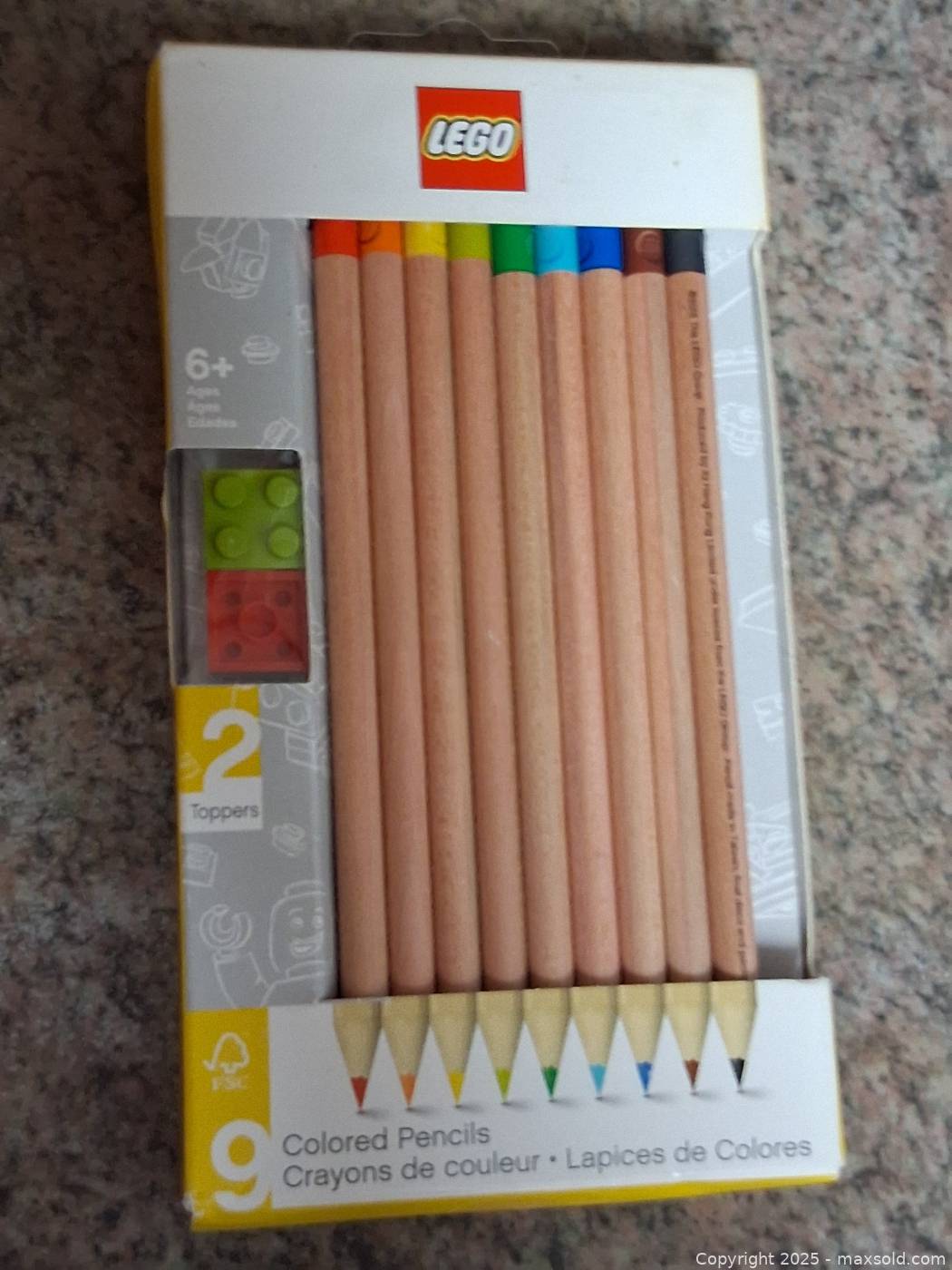 LEGO 9-Piece Colored Pencil Set | Maxsold