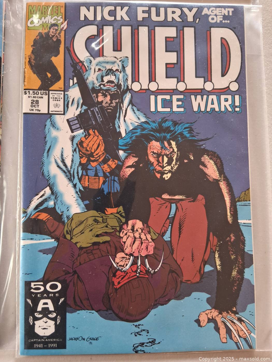 Marvel comic books: X-Factor #67 & #70, Nick Fury #28 | Maxsold