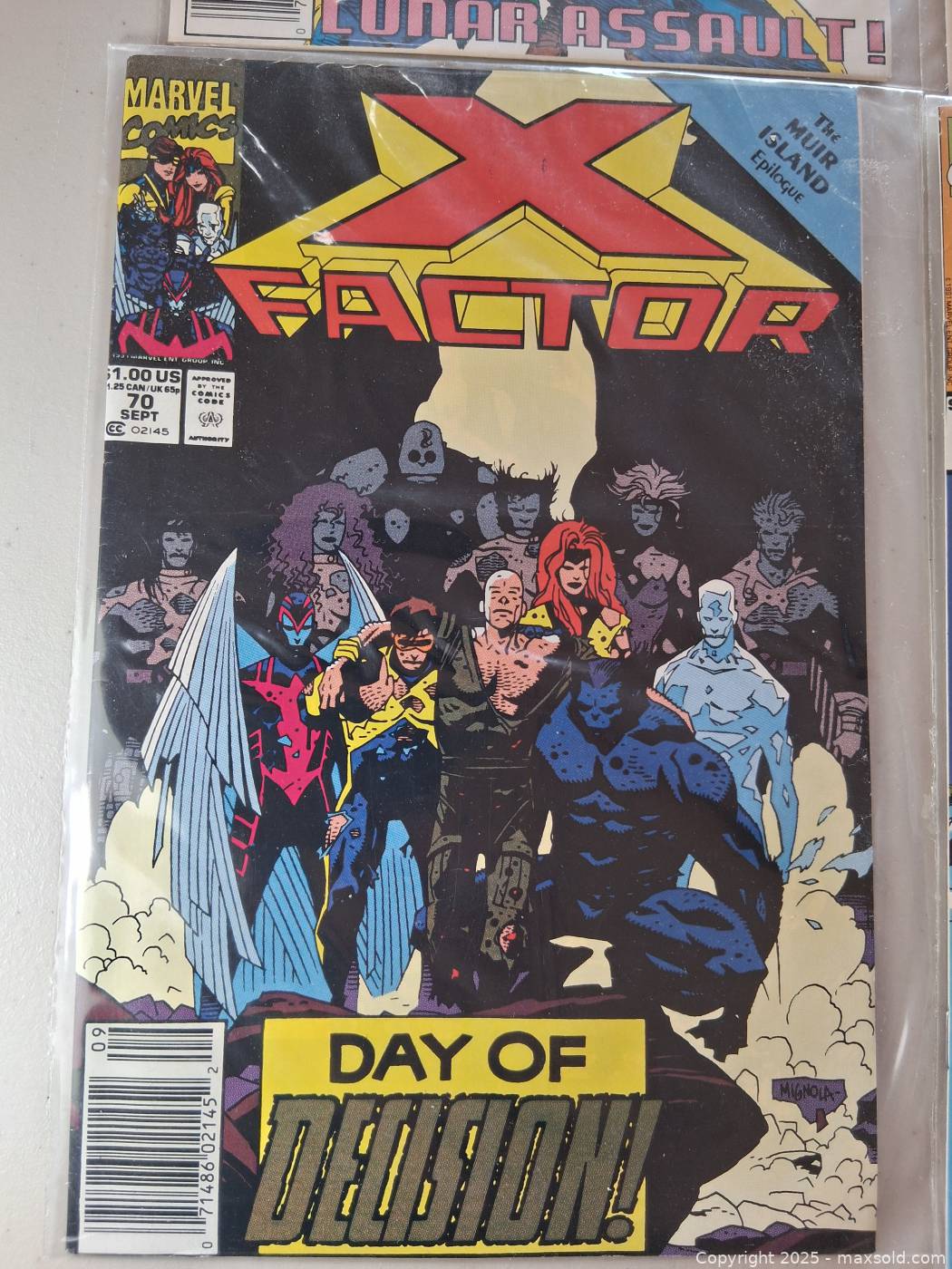Marvel comic books: X-Factor #67 & #70, Nick Fury #28 | Maxsold