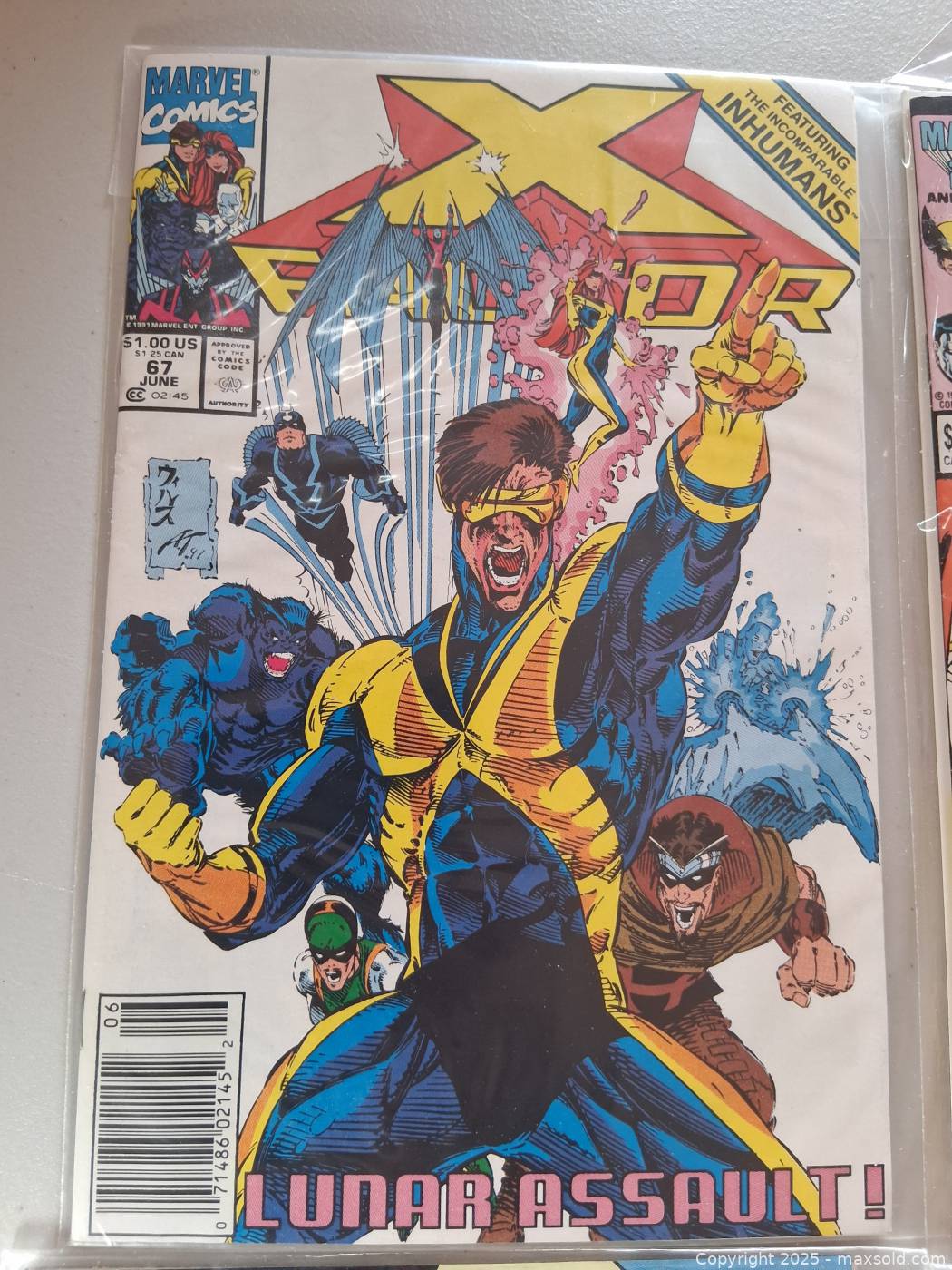 Marvel comic books: X-Factor #67 & #70, Nick Fury #28 | Maxsold