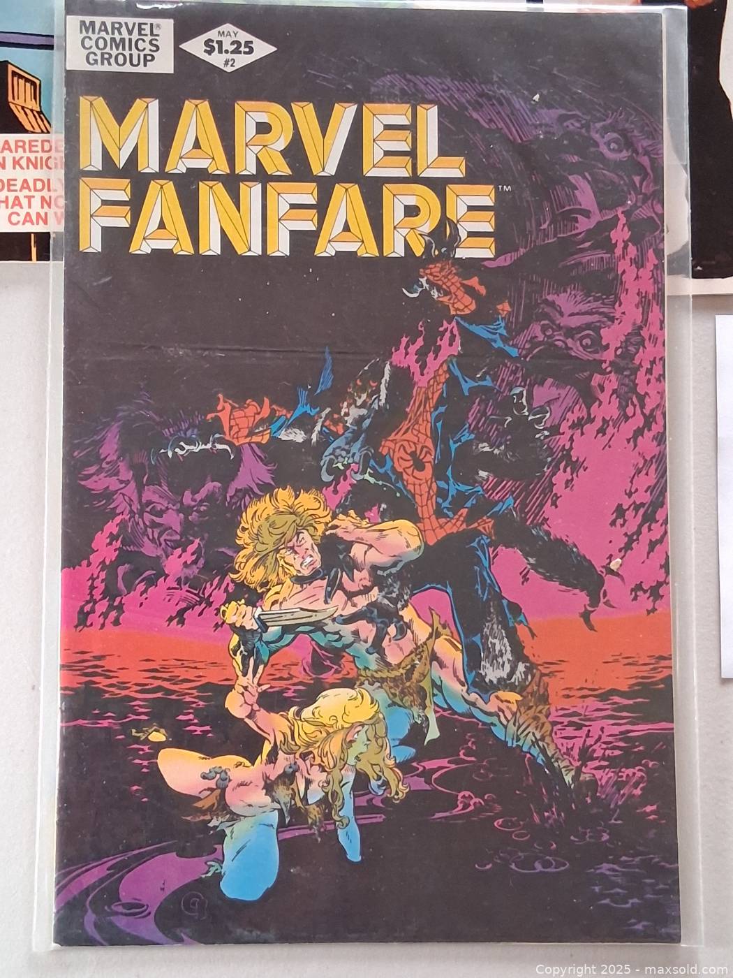 Marvel comics FanFare, Iron Man, Moon Knight | Maxsold